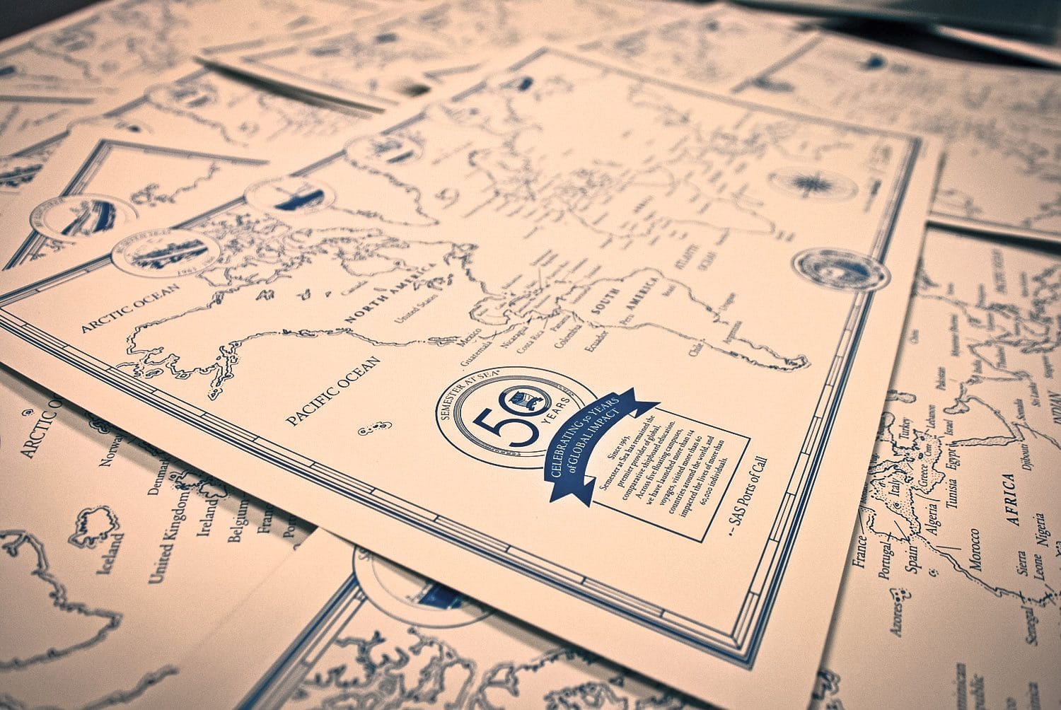 Renowned Historian and Cartographer Hand Illustrates World Map For ...